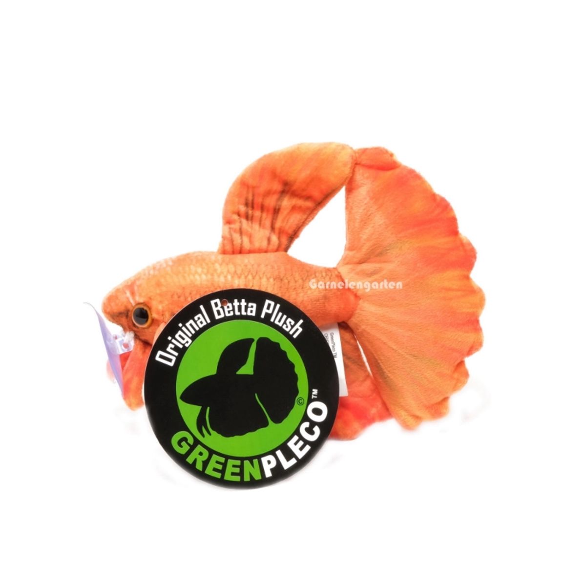 GreenPleco - Betta Orange Plushie - Akvarieboden